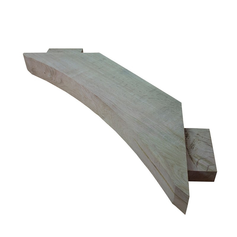 Oak Curved Wind Brace | Home from Garden Sleepers Express